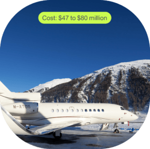 Types of private jets: Exploring the different options for high-end travel.