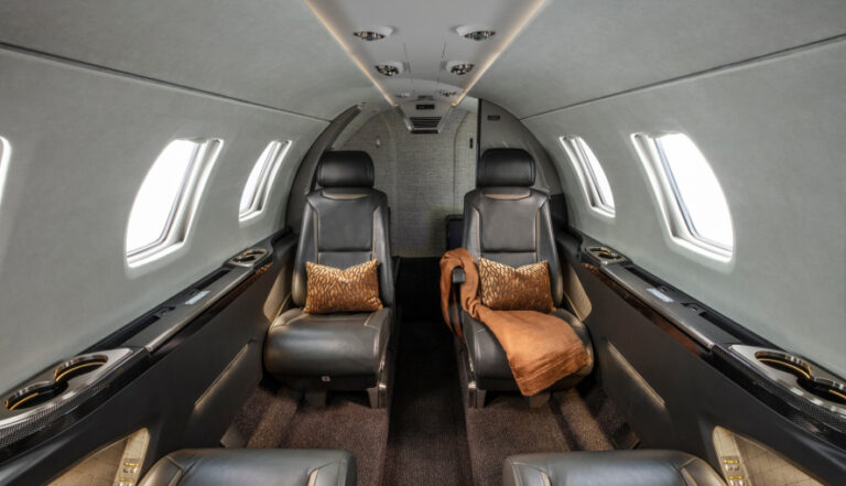 A look inside the cabin: Private jet interiors - Volato