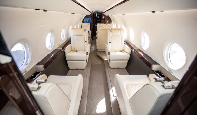 A look inside the cabin: Private jet interiors - Volato